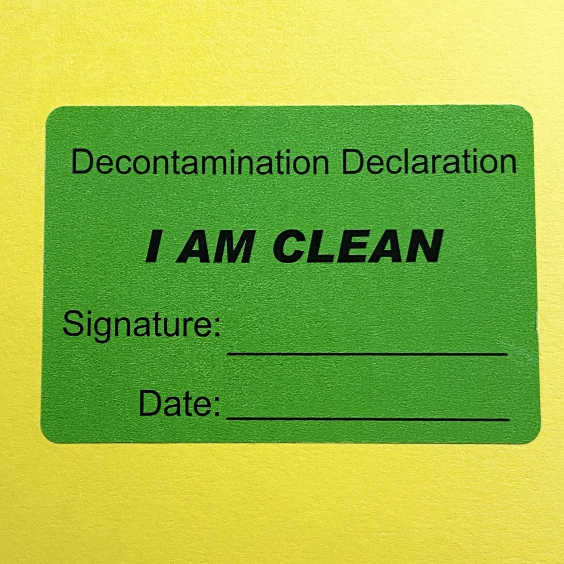 I Am Clean Label – Kingsley Labels
